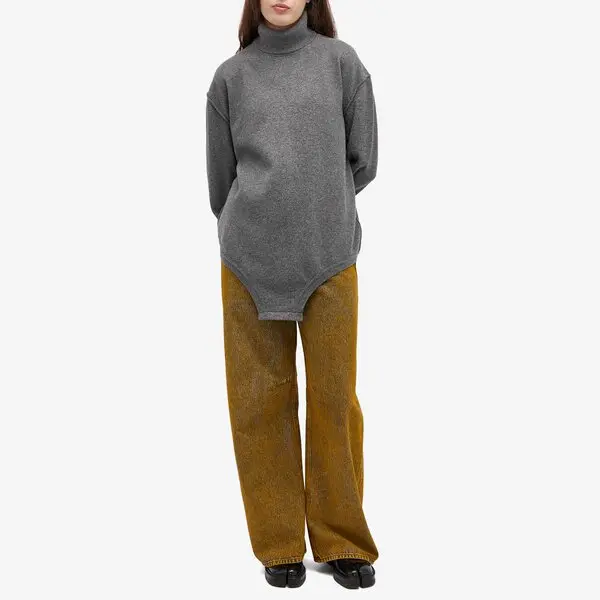 MAISON MARGIELA Wool-blend Turtleneck Sweatshirt