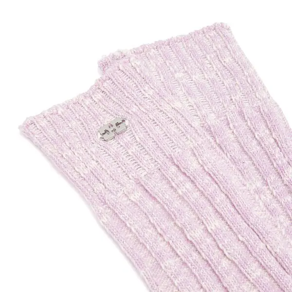 GANNI Chunky Cotton Blend Socks