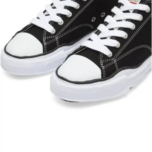 Mihara Yasuhiro Peterson Original Sole Canvas Low Sneakers - Black
