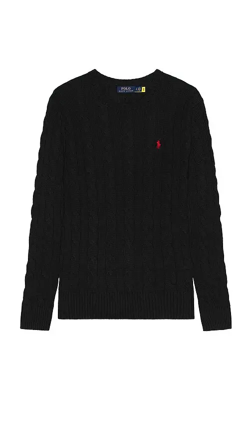 Polo Ralph Lauren Cable Knit Cotton Pullover Sweater