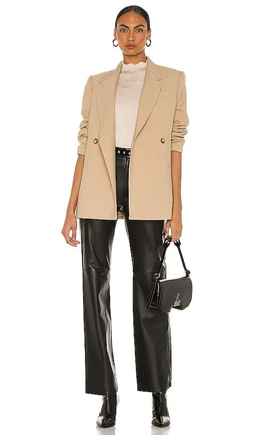 LOVERS AND FRIENDS Seamed Long Sleeve Top