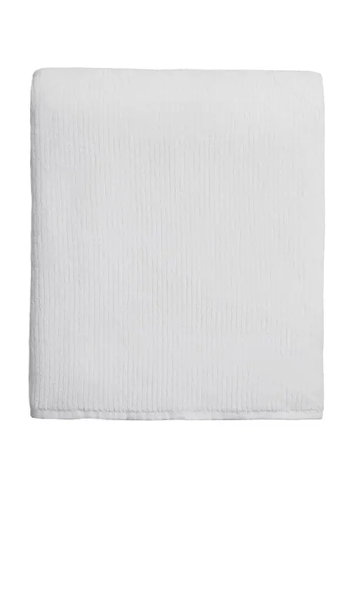 PARACHUTE Soft Rib Washcloth - White