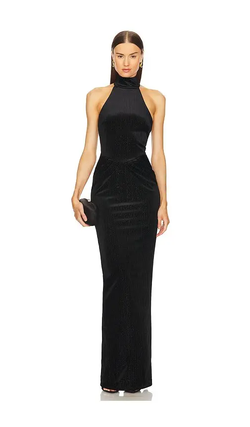 MICHAEL COSTELLO X Revolve Ataya Gown - Black