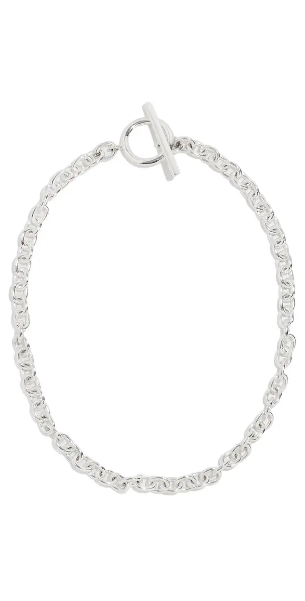 Agmes Classic Chain Necklace - Sterling Silver