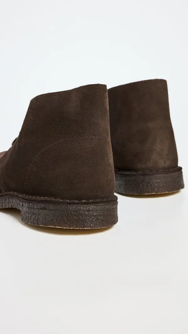 Clarks Desert Boots - Brown Suede