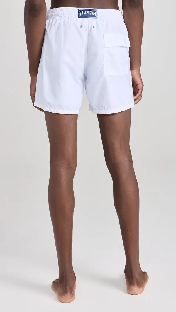 Vilebrequin Moorea Swim Trunks 5.5 - Blanc