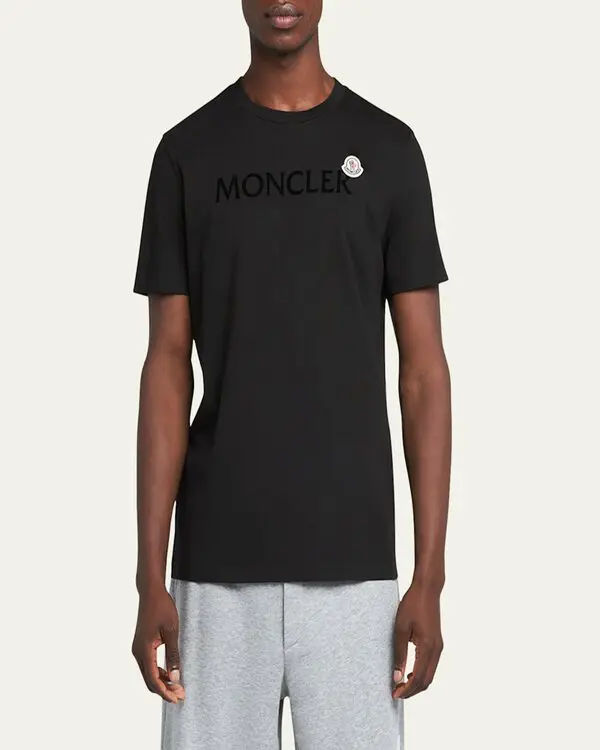 Moncler Logo T-shirt - Black