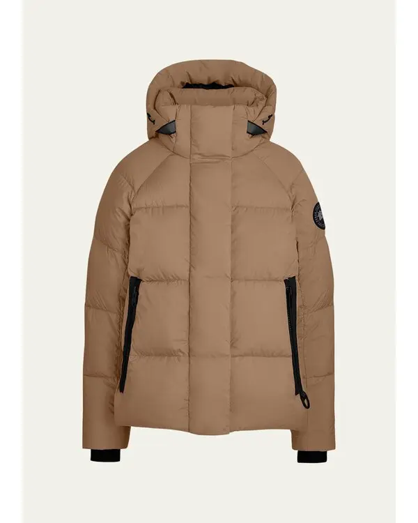 Canada Goose Junction Parka Label - Sand