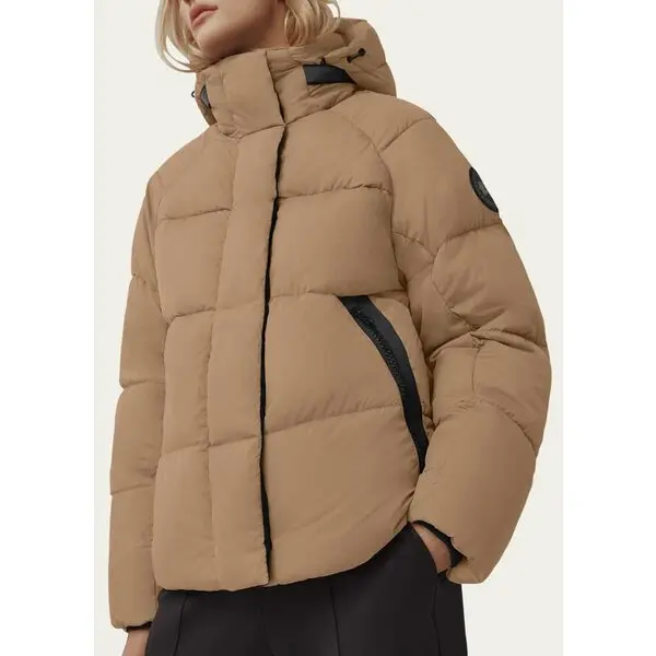 Canada Goose Junction Parka Label - Sand