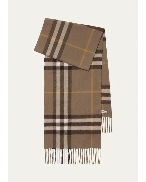 Burberry Check Cashmere Scarf - Vole