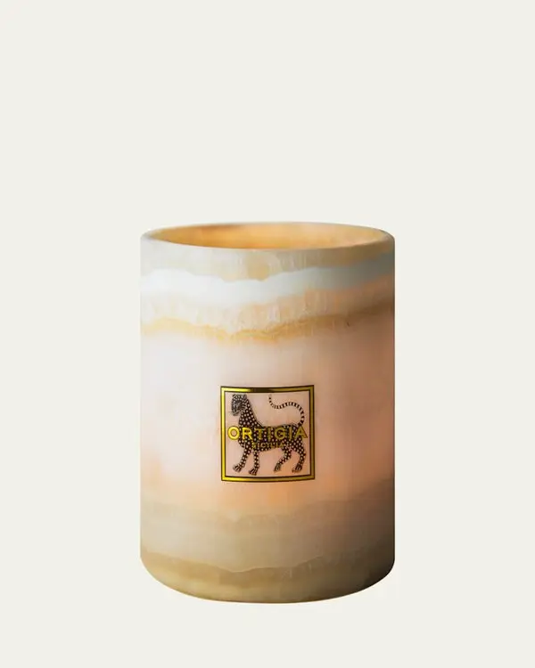 ORTIGIA SICILIA Fico D'india Alabaster Candle, 35 Oz