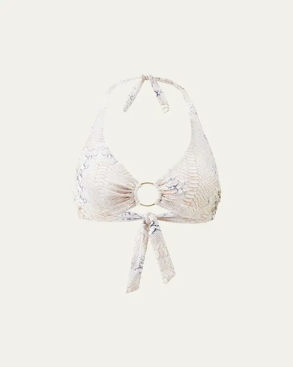 Melissa Odabash Brussels Bikini Top - Lizard