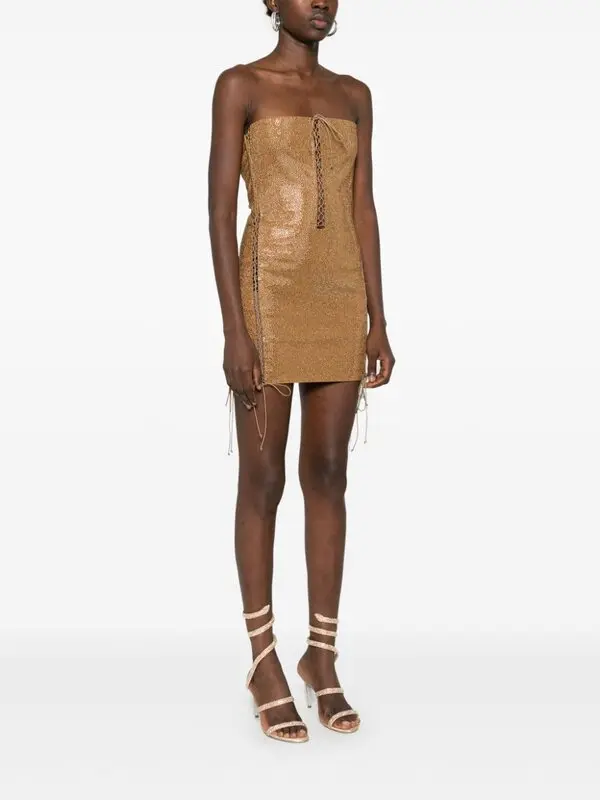 giuseppe di morabito crystal embellished mini dress Giuseppe Di Morabito Crystal-embellished Mini Dress