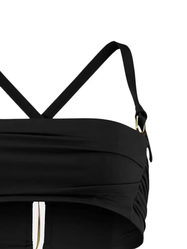 Jacquemus Bandeau Bikini Top - Black