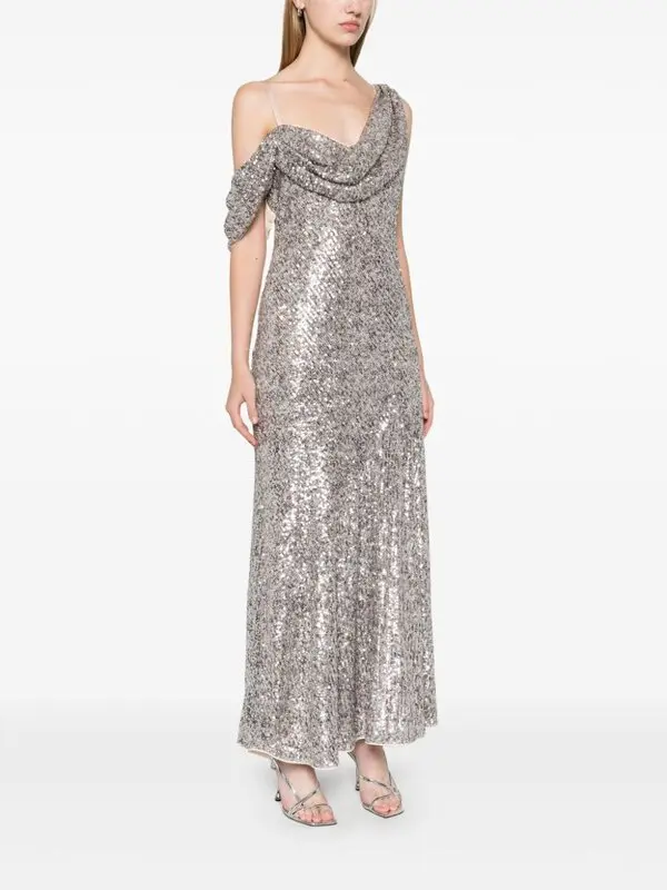 Diane Von Furstenberg Joaquin Leopard-Print Maxi Dress - Grey - 33% Off |  Editorialist