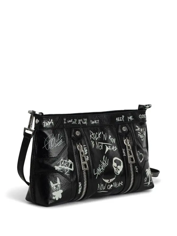 Zadig&Voltaire Sunny Moody Shoulder Bag - Black