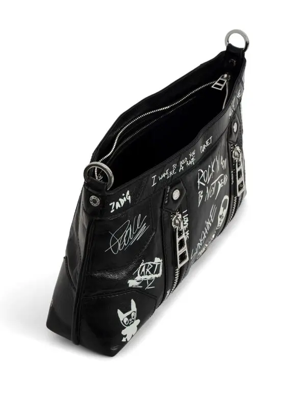 Zadig&Voltaire Sunny Moody Shoulder Bag - Black
