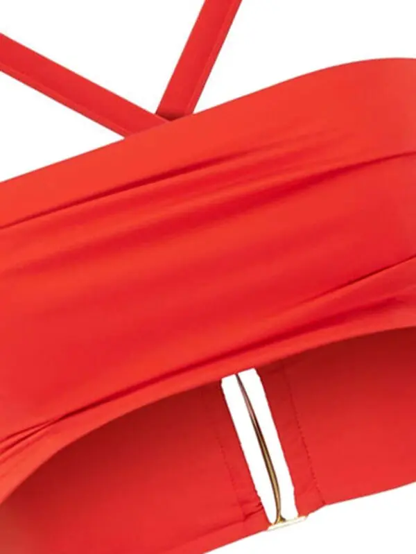 Jacquemus Bandeau Bikini Top - Orange