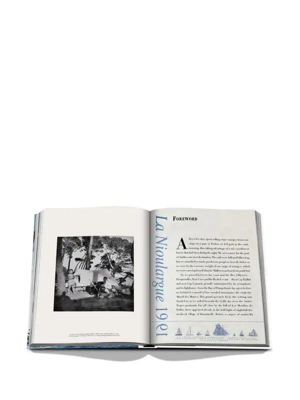 Assouline Saint Tropez Yachting Hardcover Book