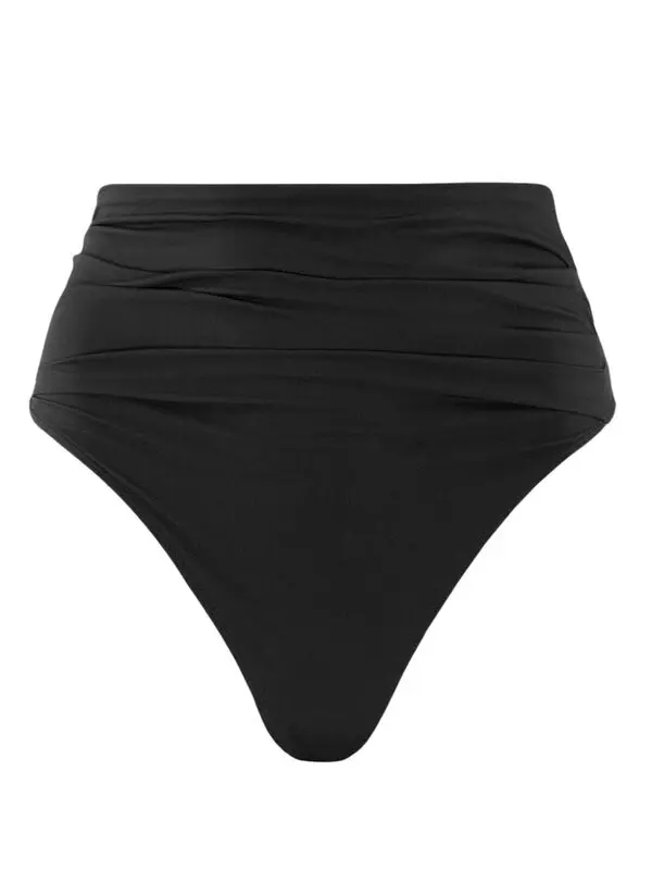 Jacquemus Le Drapeado Bikini Bottoms - Black