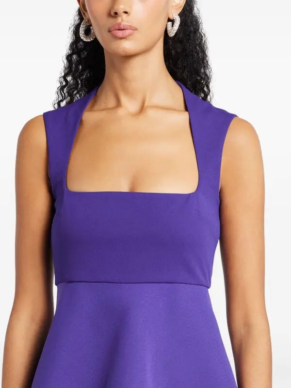 Solace London Ally Gown In Amtyst - 81% Off | Editorialist