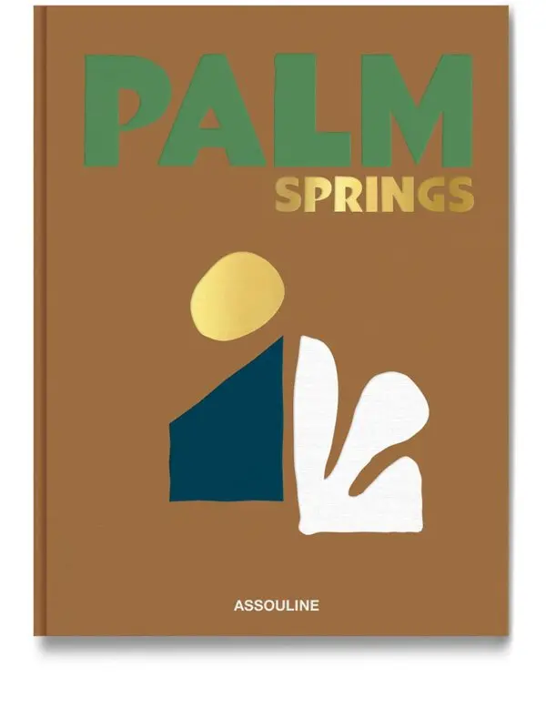 Assouline Palm Springs Sheila Hamilton Hardcover Book - Brown