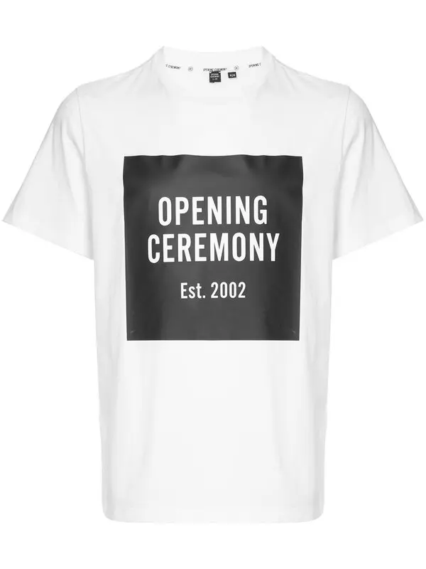 Opening Ceremony Logo-print T-shirt - Neutrals