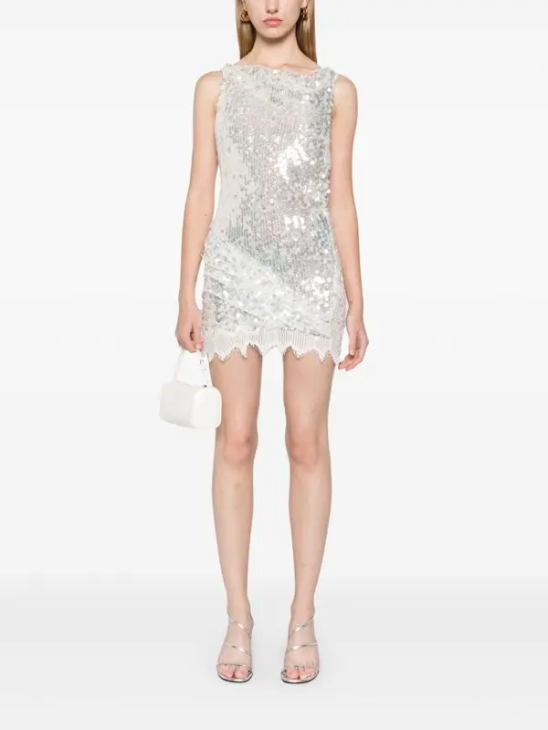 Christopher Esber Sequinned Mini Dress