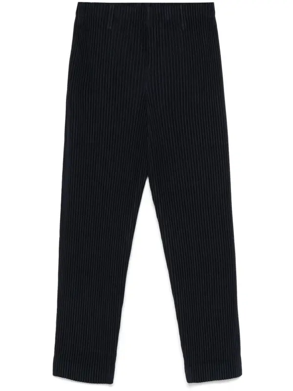 Issey Miyake Plissé Trousers - Blue