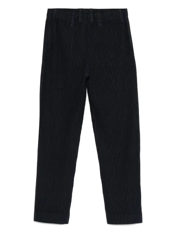 Issey Miyake Plissé Trousers - Blue