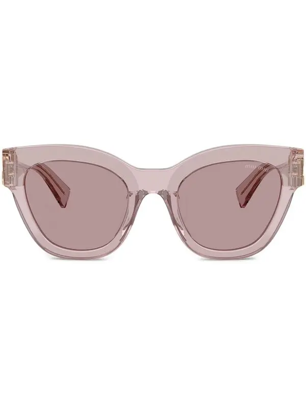 Miu Miu Oversize-frame Sunglasses - Purple