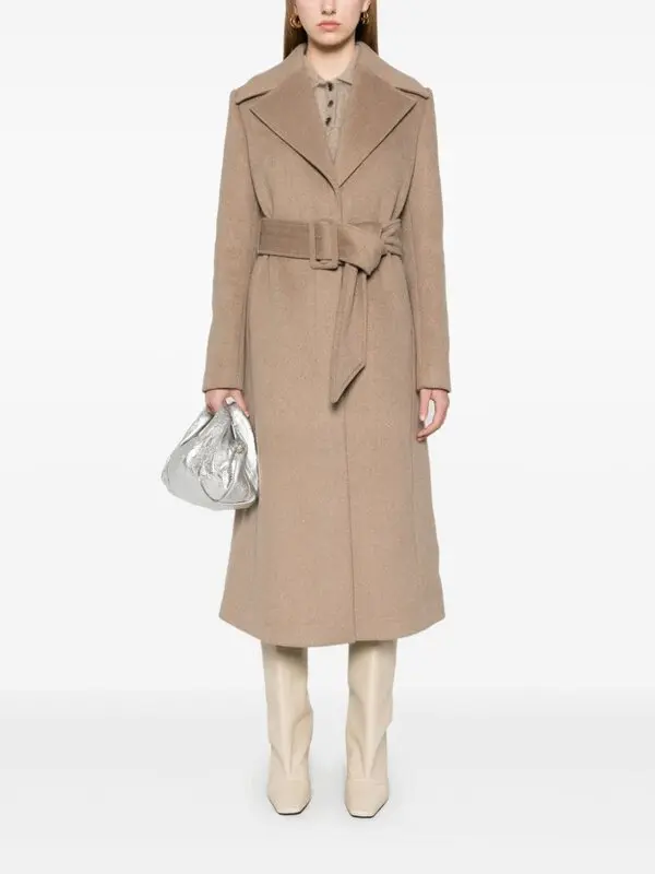 Remain Birger Christensen Belted Coat
