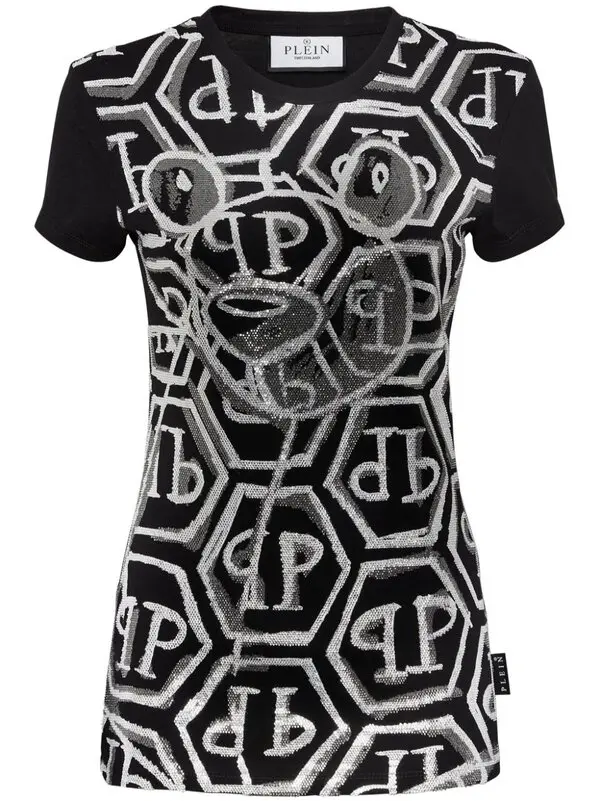 Philipp Plein Teddy Bear T-shirt - Black