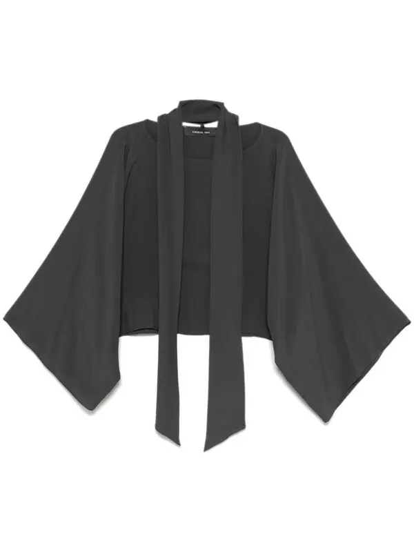 Federica Tosi Attached-scarf Blouse