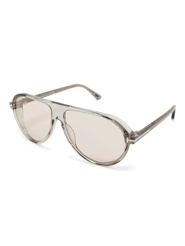 TOM FORD Navigator-frame Sunglasses - Grey
