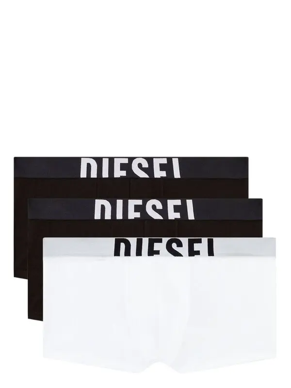 DIESEL Logo Boxers - White