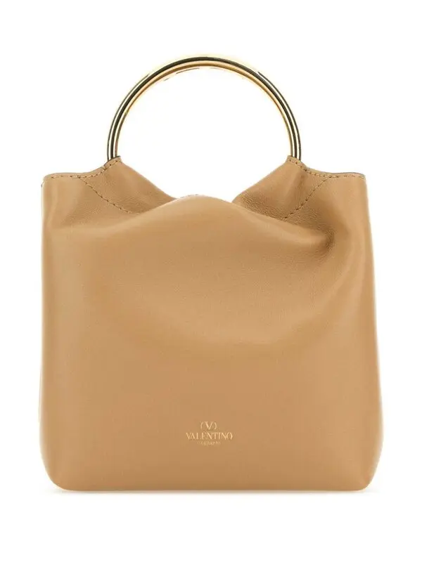Valentino Garavani Vlogo Small Tote - Neutrals