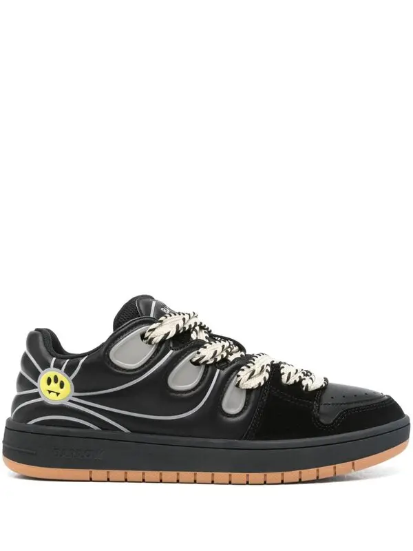 BARROW Olli Low Top Sneakers - Black