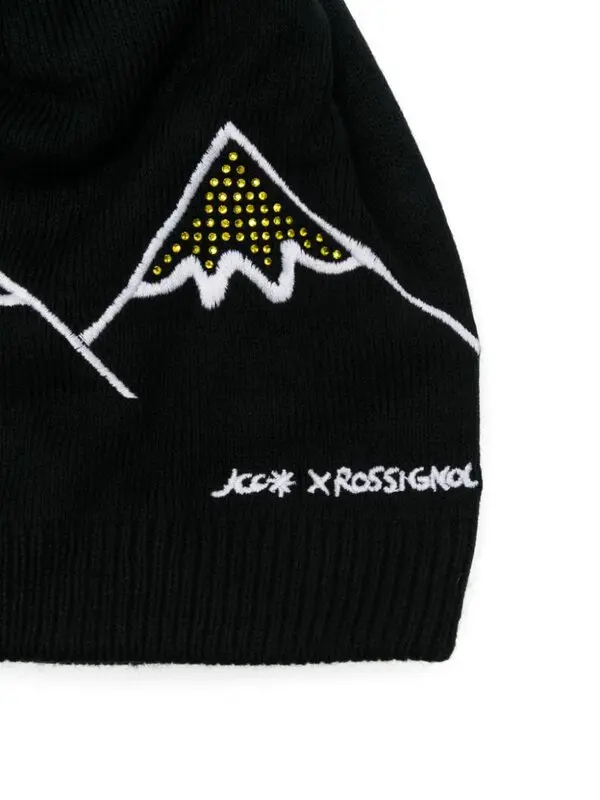 Rossignol X Jcc Crystal-embellished Beanie - Black