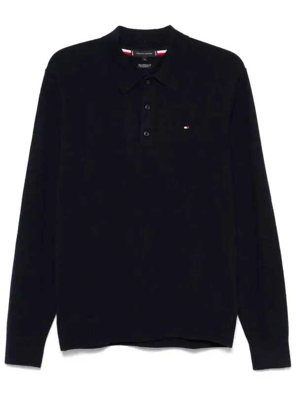 Tommy Hilfiger Logo-embroidered Polo Shirt