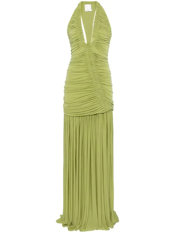 Christopher Esber Orion Maxi Dress - Green