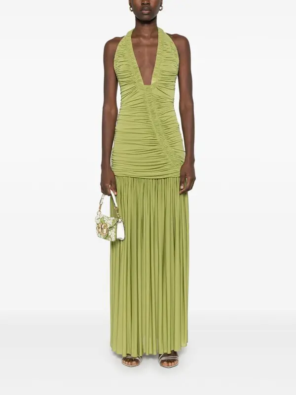 Christopher Esber Orion Maxi Dress - Green