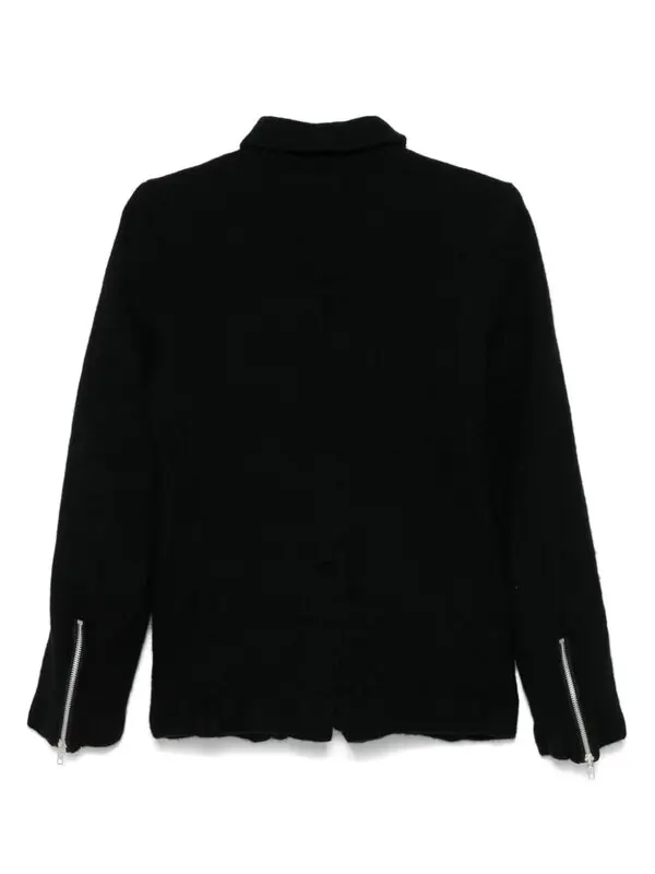 BLACK COMME DES GARÇONS Felted Blazer