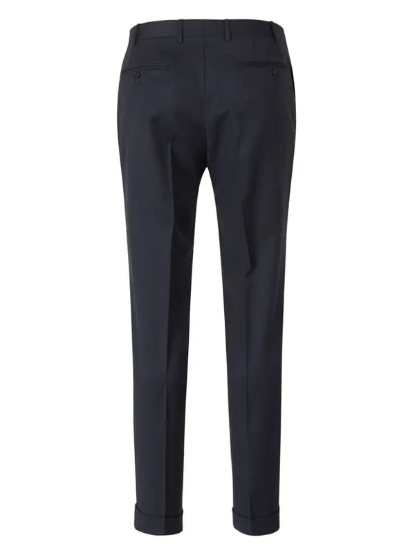 Canali Wool Trousers - Blue