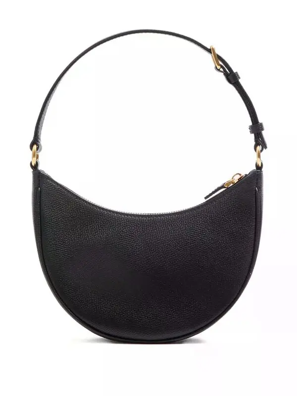 Valentino Garavani Vlogo Signature Grained-leather Mini Bag - Black