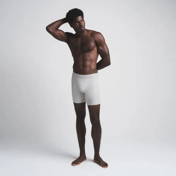 SKIMS 5" Boxer Brief 5 Pack | Black | | Cotton - Heather Multi