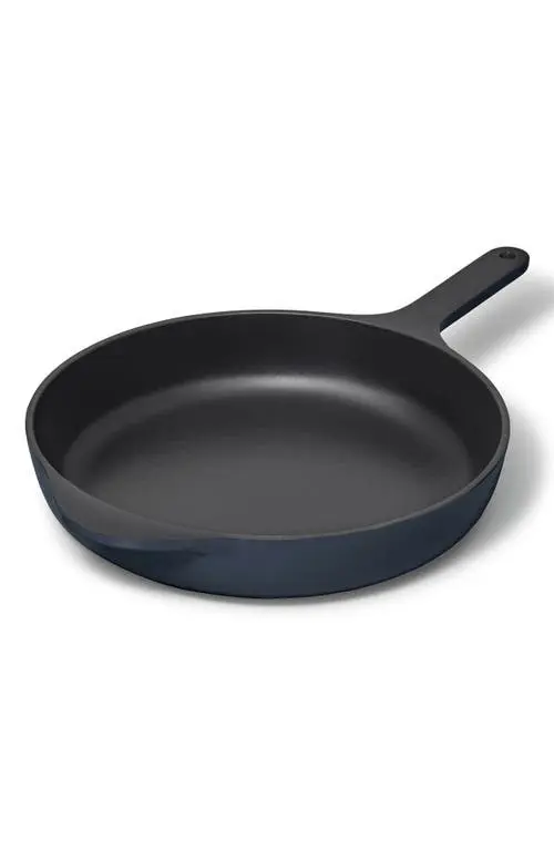 CARAWAY 10.5-inch Enameled Cast Iron Skillet - Midnight Blue
