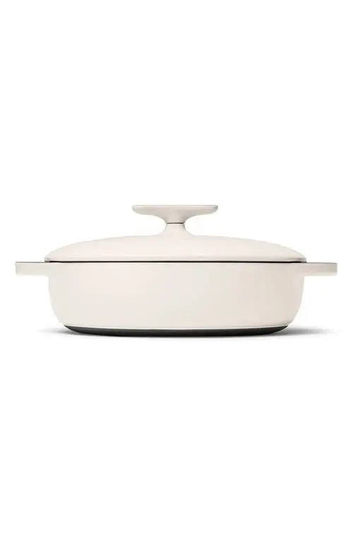 CARAWAY 3.5-quart Braiser With Domed Lid - Cream