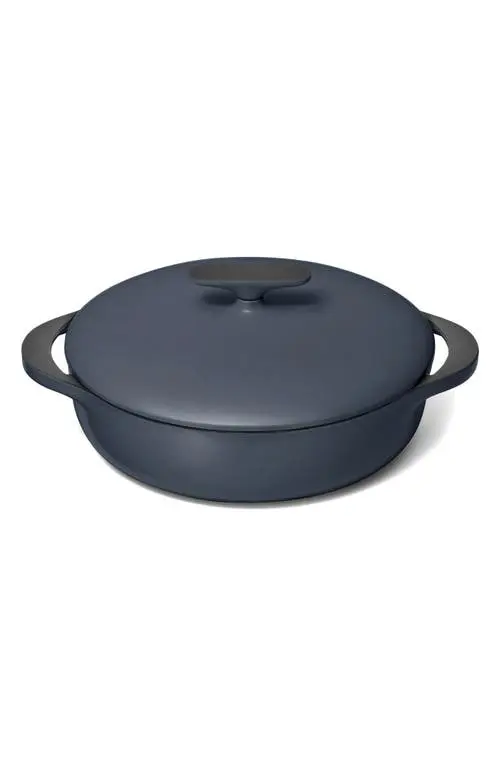 CARAWAY 3.5-quart Braiser With Domed Lid - Midnight Blue