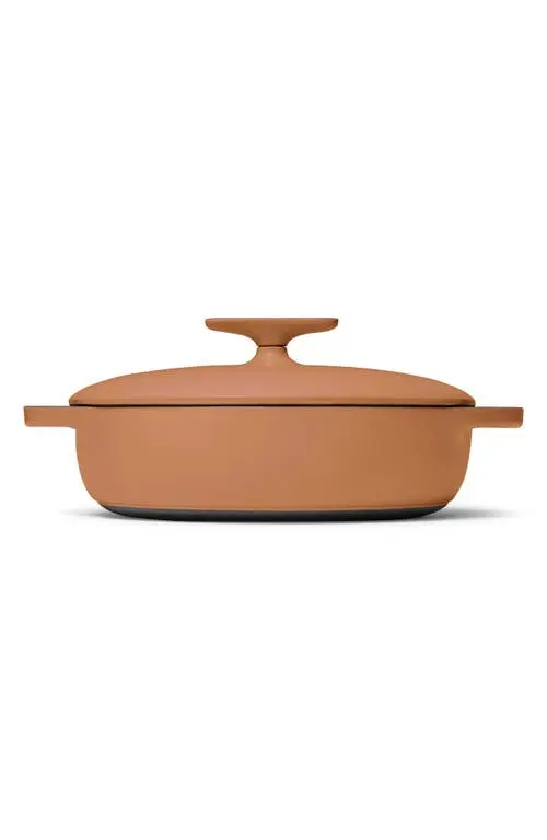 CARAWAY 3.5-quart Braiser With Domed Lid - Rust